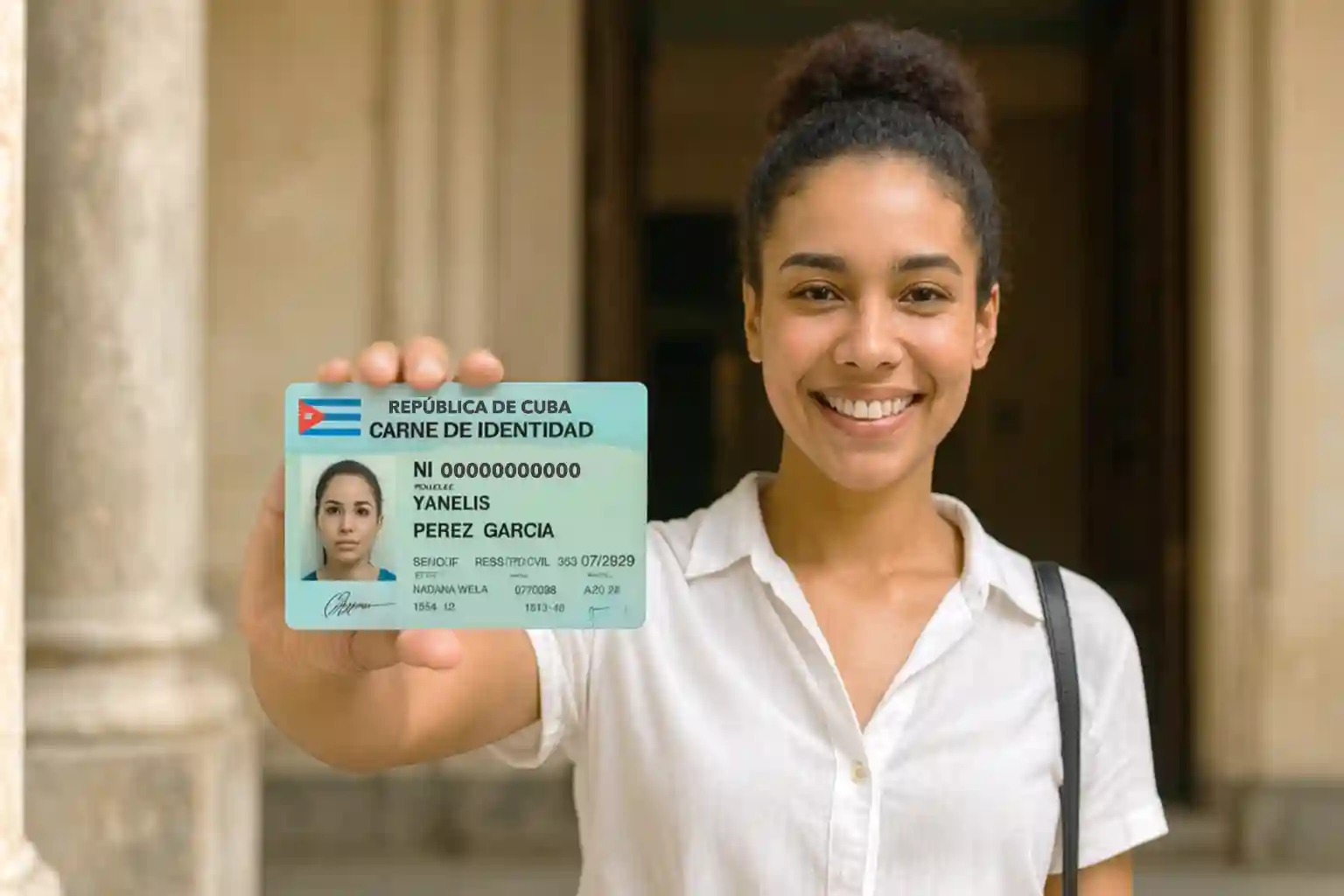 Solicitud del carné de identidad en Cuba